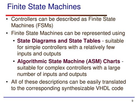 Ece 448 Lecture 6 Finite State Machines State Diagrams State Tables Algorithmic State Machine