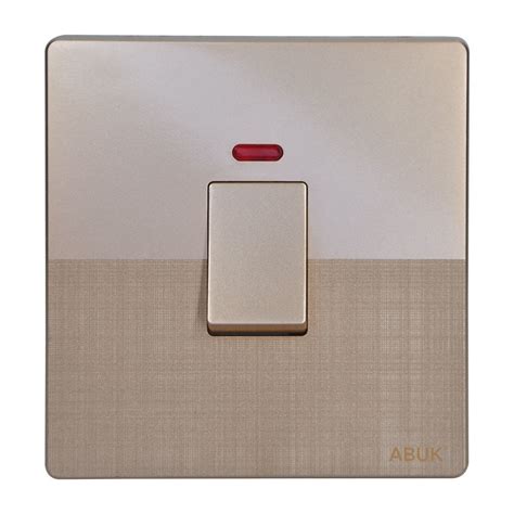 Abuk 20a Water Heated Switch Electrical Switch Physical Push Button