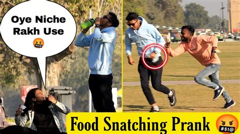 Food Snatching Prank 🤬 Aryapranktv Youtube