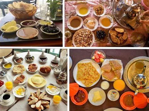 Traditional Moroccan Food Breakfast