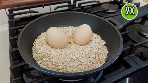 Королевский завтрак за 10 минут из овсянки и яиц Я влюбилась в этот рецепт РЕКОМЕНДУЮ на все