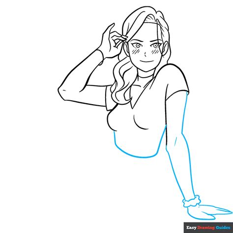 How To Draw A Sexy Anime Girl Easy Step By Step Tutorial