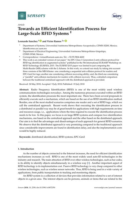 pdf towards an efficient identification process for large scale rfid