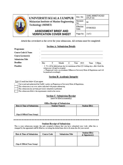 assignment cover page 2 pdf plagiarism