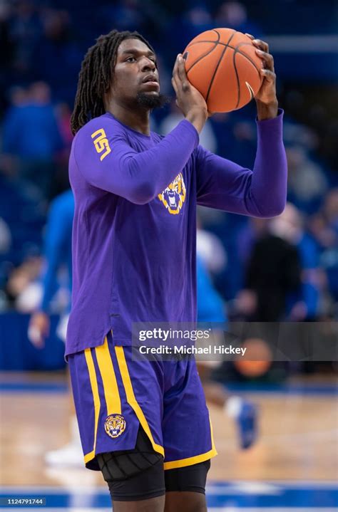 Naz Reid Of The Lsu Tigers Is Seen Before The Game Against The Photo