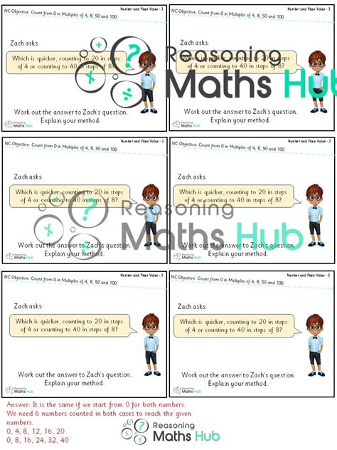 Count From 0 In Multiples Of 4 8 50 And 100 Year 3 Reasoning