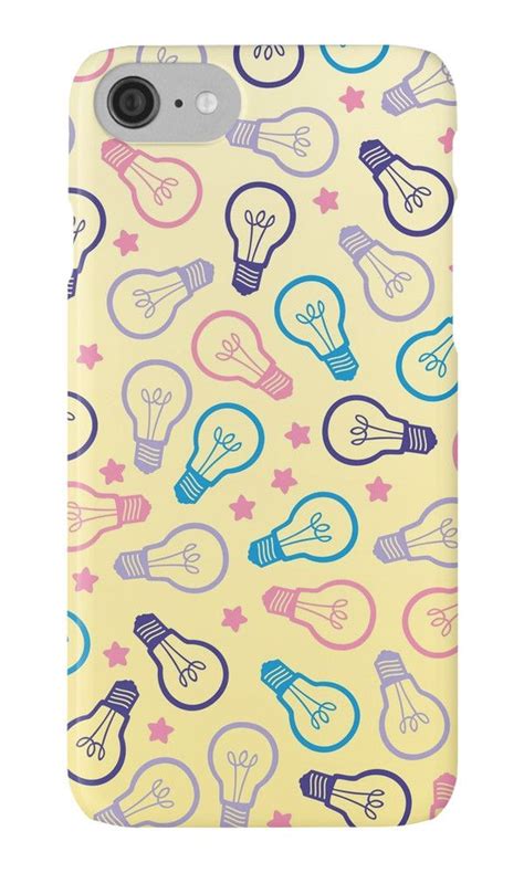 Cute Pastel Lightbulbs By Xooxoo Case Skin Iphone Cases And Skins Light Bulb Art Light Bulb