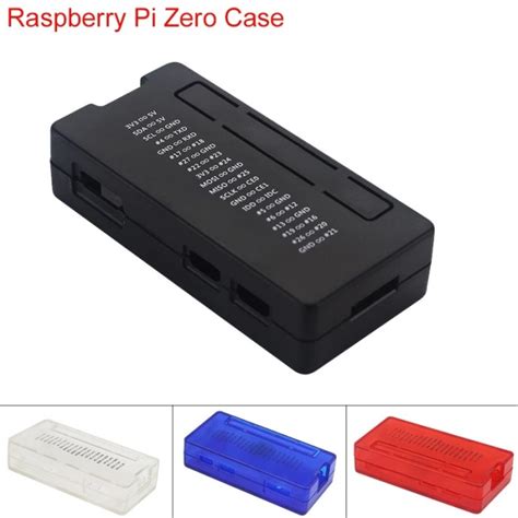 jual case raspberry pi zero zero w wh clear transparan dengan nama gpio