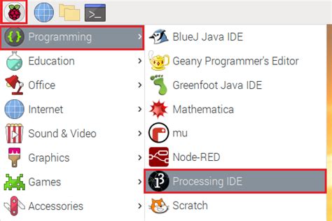Processing Java Tutorials — Raspberry Pi Starter Kit Documentation