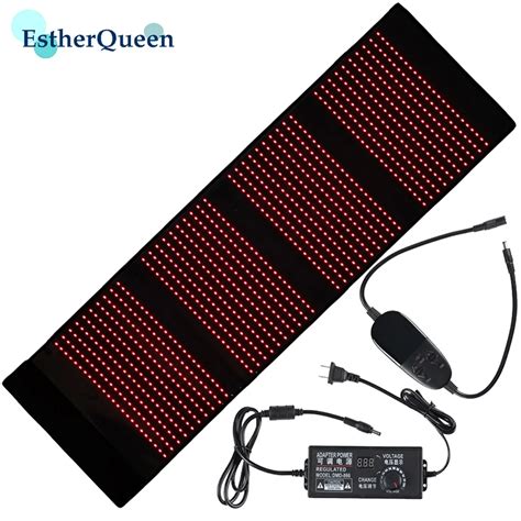 Estherqueen 전신 통증 완화용 레드 라이트 테라피 적외선 가열 패드 바디 슬리밍 통증 완화 매트 Aliexpress