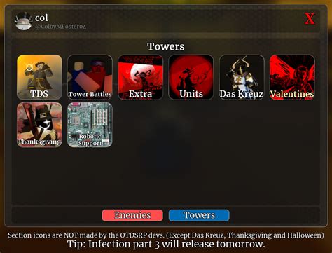 Towers Original Tds Roleplay Wiki Fandom