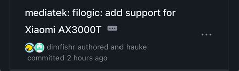 OpenWrt Support For Xiaomi AX T For Developers OpenWrt Forum