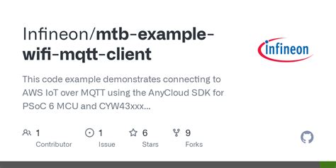 GitHub Infineon Mtb Example Wifi Mqtt Client This Code Example Demonstrates Connecting To AWS