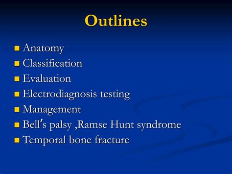 Ppt Facial Nerve Paralysis Powerpoint Presentation Free Download Id 439142