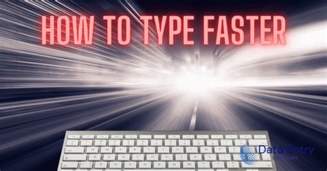 How To Type Faster Tips And Tricks To Improve Your Typing Speed Data Entry Company