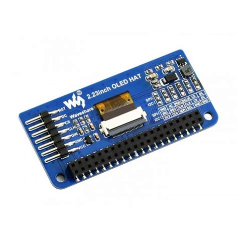 Waveshare 223 Inch Spi Oled Display 12832 Pixels Raspberry Pi Compatible Ws 17009