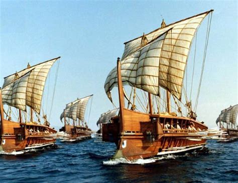 Greek Naval Technology And The Battle Of Salamis The Trireme Legio I
