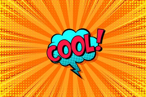 만화 배경 음성 거품 만화는 하프톤 요소와 다채로운 포스터를 예약합니다 복고풍 팝 아트 스타일 벡터 일러스트레이션 곡선에 대한