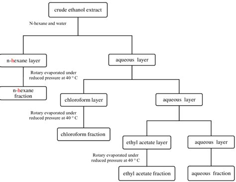 Summary Of The Scheme Used For The Fractionation Process Download Scientific Diagram