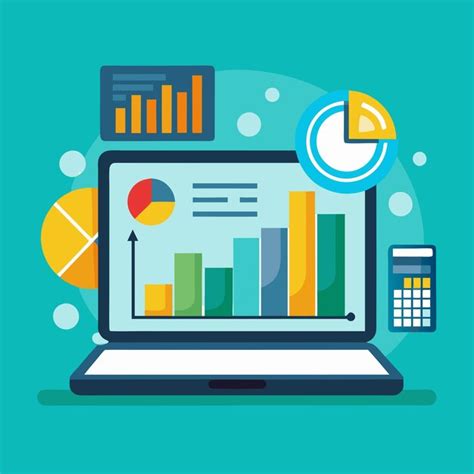 a computer screen with a graph on it and a graph on the top premium