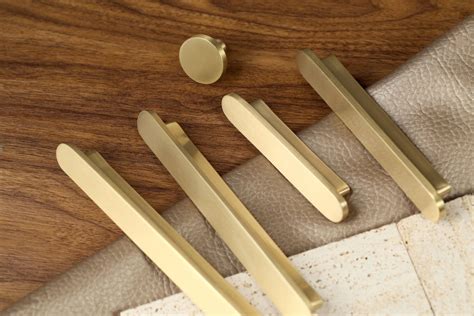 Brass Cabinet Pulls Handles Knobs Drawer Pull Handles Cabinet Knobs Round Dresser Knob Pulls