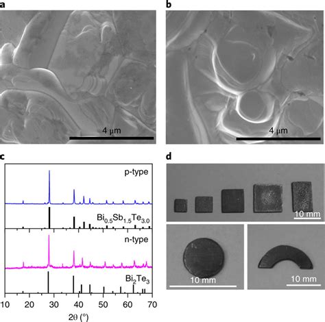Structural Characterizations Of The 3d Printed Te Samples A B Top View