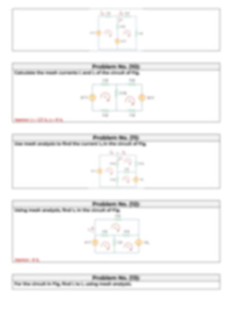 Solution Electric Circuits Sheet3 Studypool