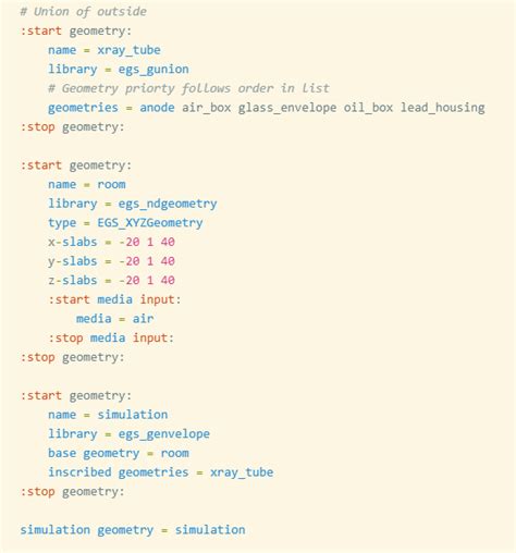 Egs Genvelope Geometry Issue R Egsnrc