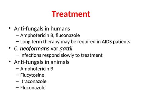 Cryptococcus Var Gattii Var Neoformans And Var Grubii Ppt Infectious Diseases