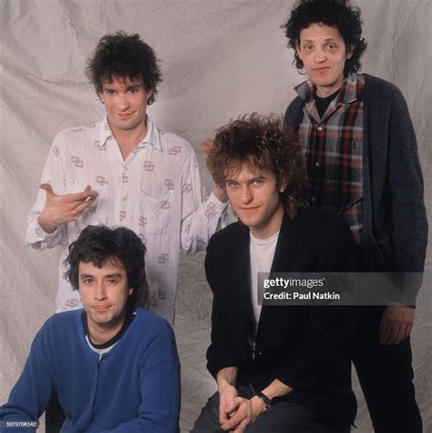 Portrait Of American Rock Group The Replacements As They Pose In