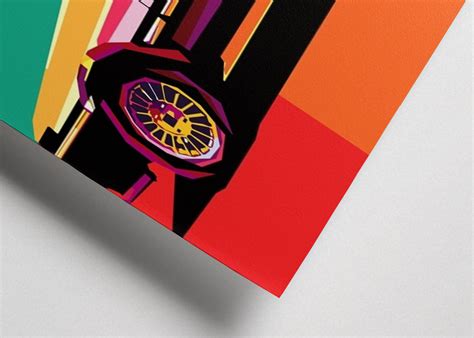 Trueno Ae 86 Pop Art Poster Von Amex Design Printler