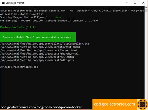 Phalconphp Con Docker CodigoElectronica
