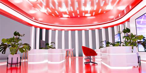 Exhibition Booth 3d Model Clean Topology Node Based Shaders 3d Model