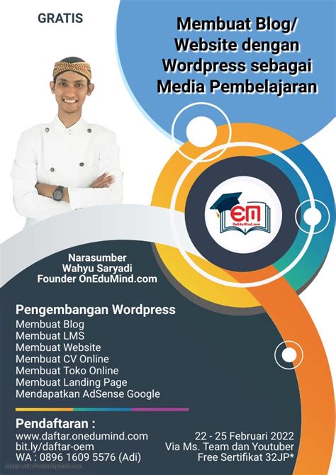 Pelatihan Membuat Blog Website Dengan WordPress Sebagai Media