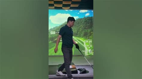 발끝오르막 훅라이 아이언끝판왕 1번아이언 딱200미터😱ㅋ 골프 골프존 스크린골프 nx 골프존cc 필드 필드골프 필드레슨 웨지