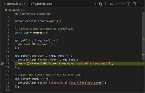 Server Side Node Express Debugging Codepath Web Development Cliffnotes