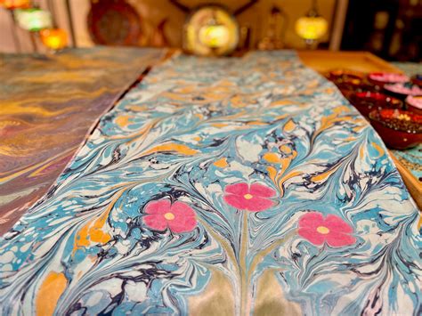 Water Marbled Silk Scarf Class Near Philadelphia Pa Virgin Ts