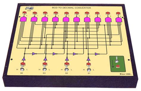 Bcd To Decimal Converter Trainer Adtron Technologies
