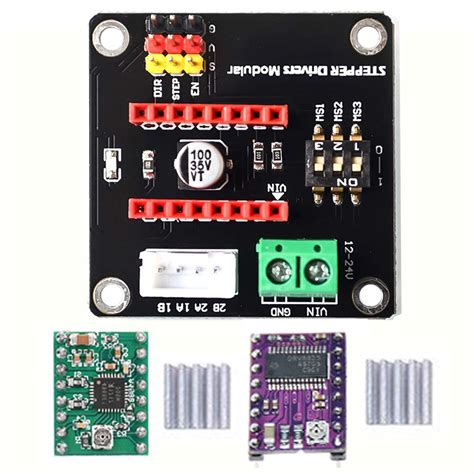 youmile 3d expansion board 42 stepper motor driver drv8825 a4988 3d
