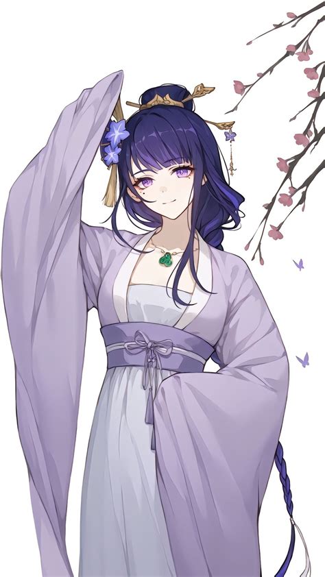 Ідеї на тему Raiden Shogun 86 на дошці 2025 аніме арфа сяо