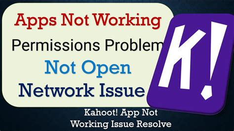 how to fix kahoot app not working loading problem space issue