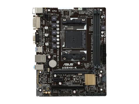 ASUS AMD A68HM-K FM2+ Micro ATX AMD Motherboard - Newegg.com