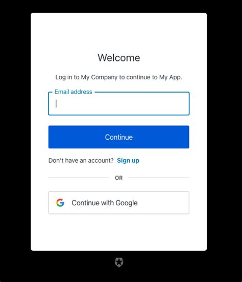 Customize Universal Login Page Templates