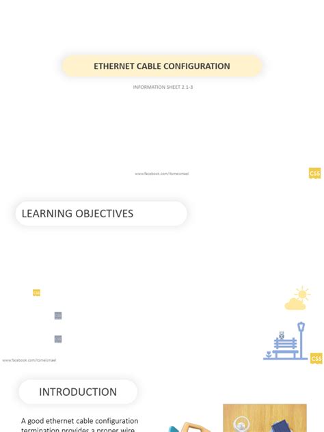 2 1 3 Ethernet Cable Configuration Pdf Manufactured Goods Electrical Engineering