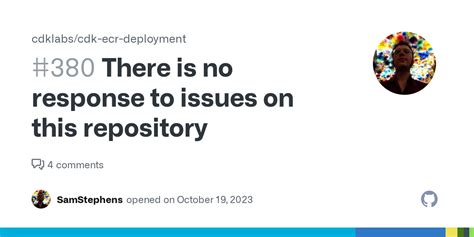 there is no response to issues on this repository · issue 380