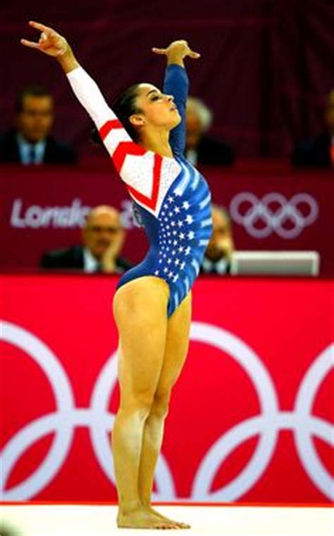 Aly Raisman Tumbling Gymnastics Olympic Badminton