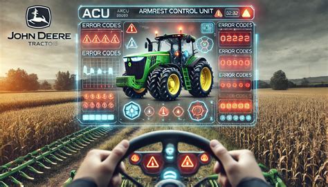 Coduri De Eroare Acu La Tractoarele John Deere Sagro