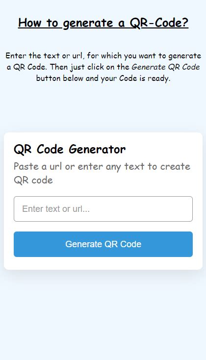 Github Mr Sharma Qr Code Generator A Basic Project Meant For Getting Hands On Api Calling