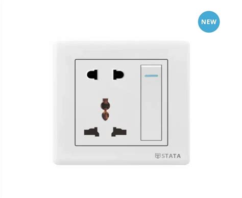 5 pin multi socket with switch imperial series