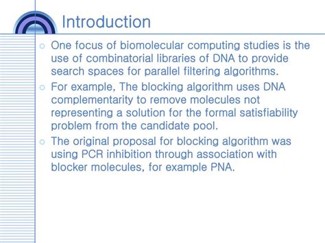 Ppt Application Of Mismatch Detection Methods In Dna Computing